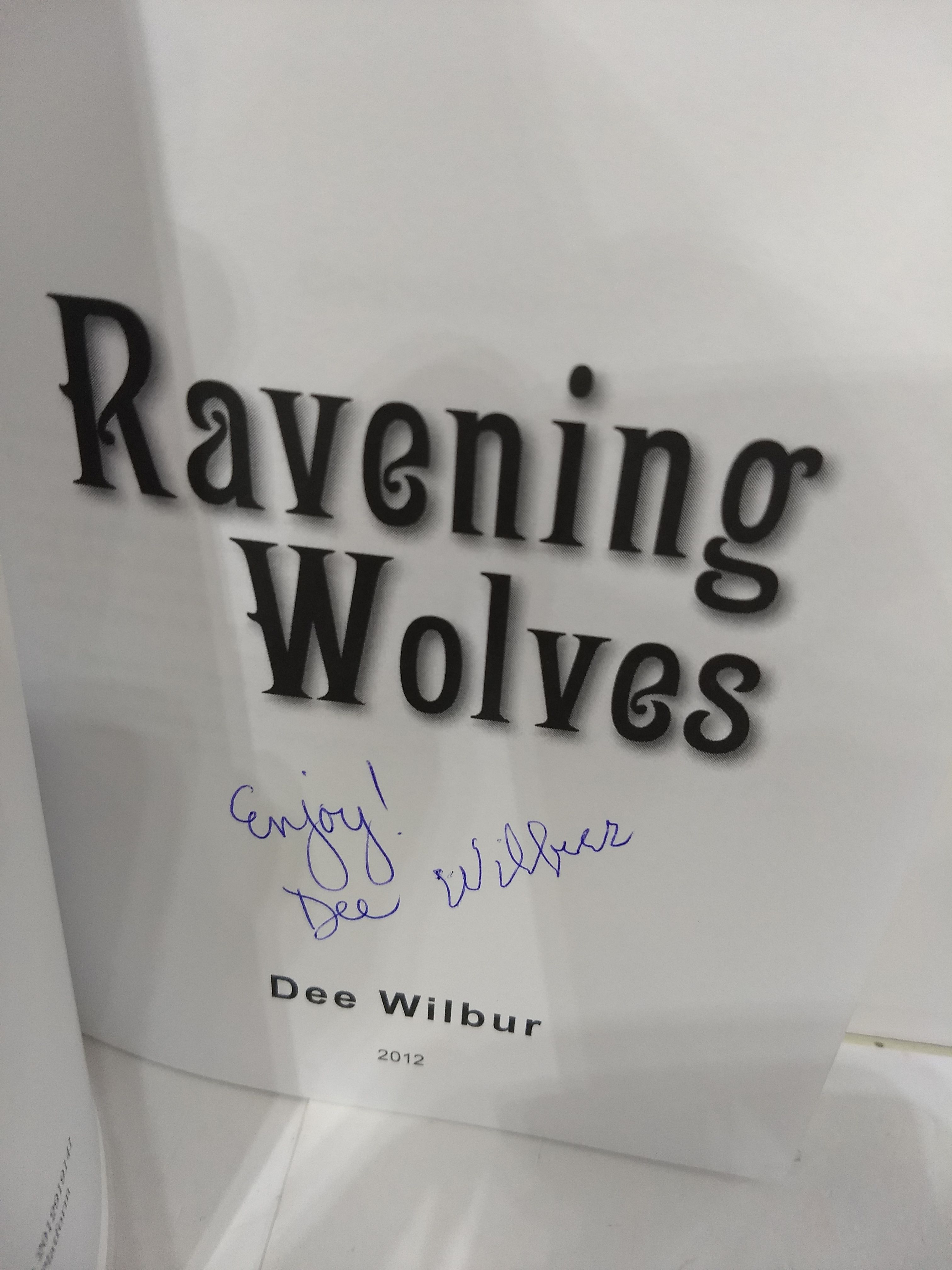 Ravening Wolves (SIGNED)